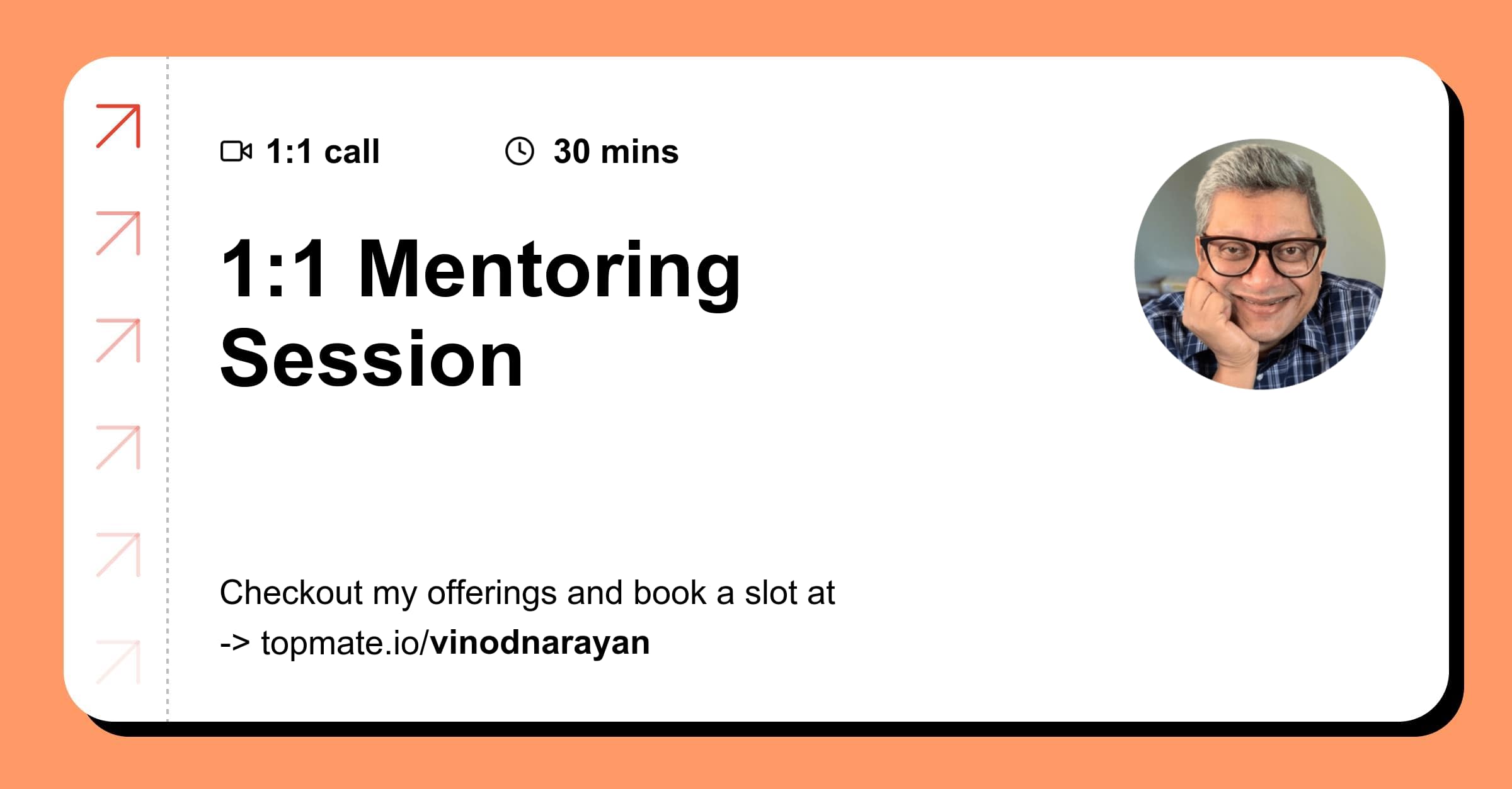 Online Mentoring Session with Vinod Narayan